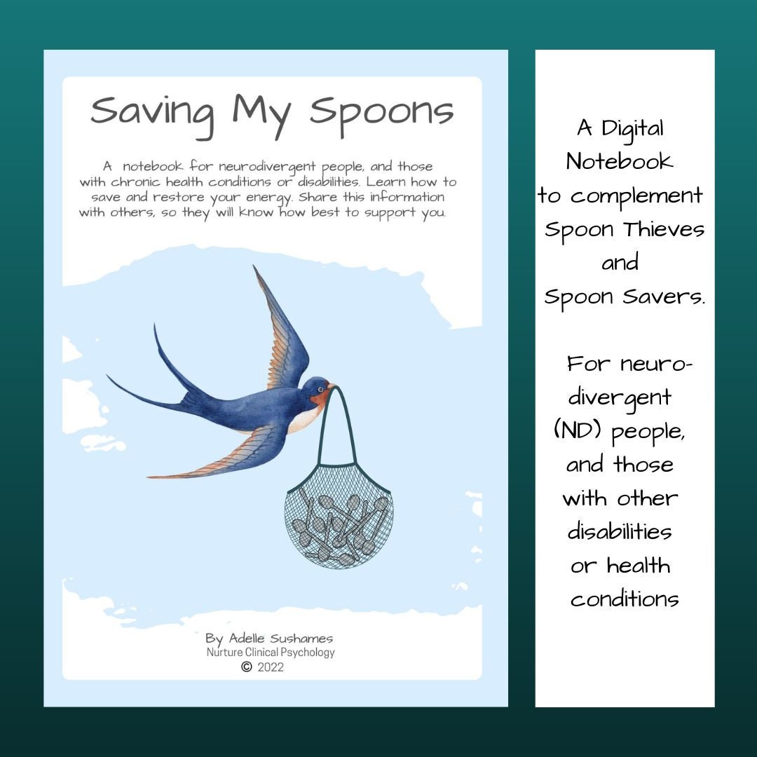 Autism ADHD Neurodiversity Journal: Saving My Spoons Emotional ...
