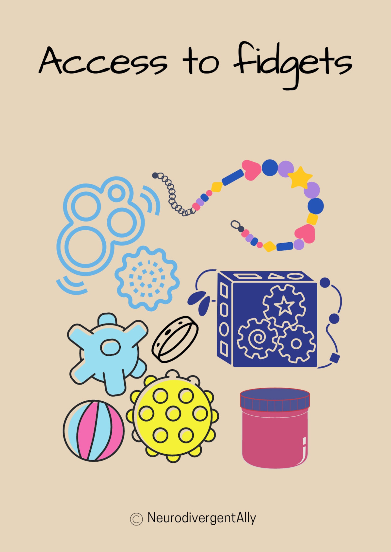 Autism ADHD Neurodiversity Resource for Emotional Regulation: Spoon ...