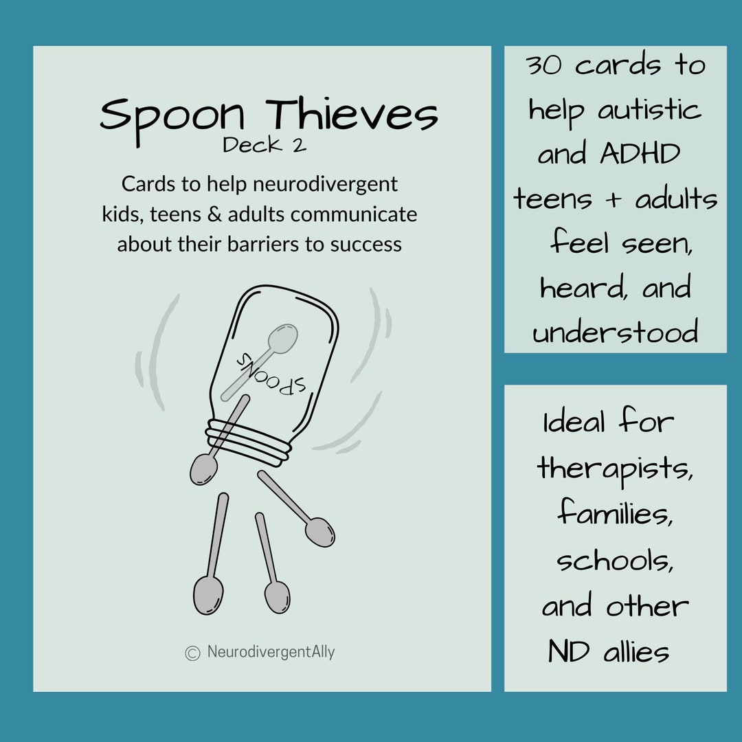Autism ADHD Neurodiversity Affirming Educational Resource About Spoon ...