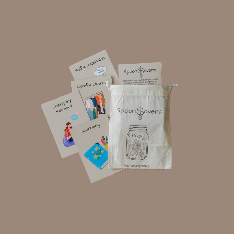 Autism ADHD Neurodiversity Resource for Emotional Regulation: Spoon ...