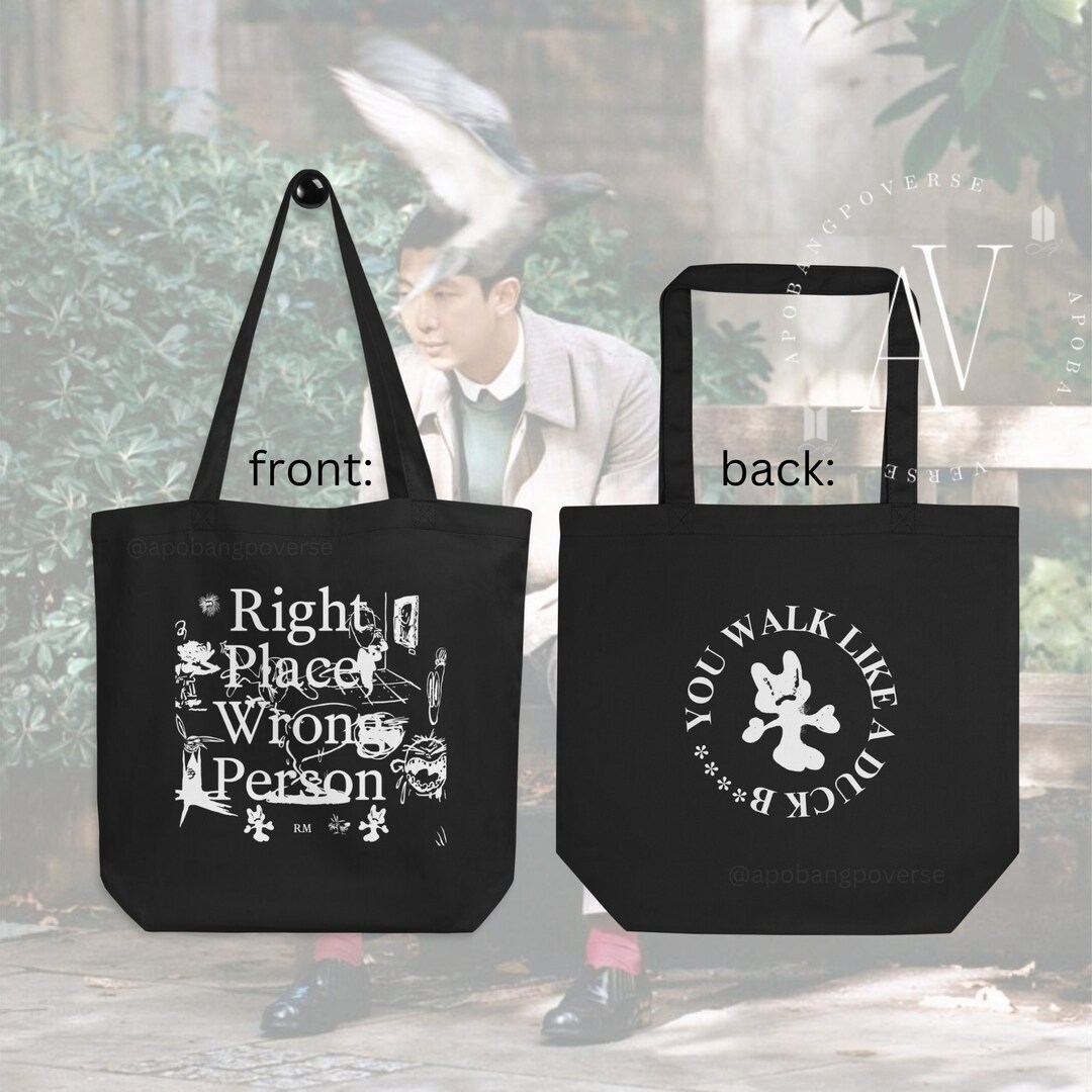 Right Place Wrong Person by RM, You Walk Like a Duck, RPWP Tote Bag - Etsy