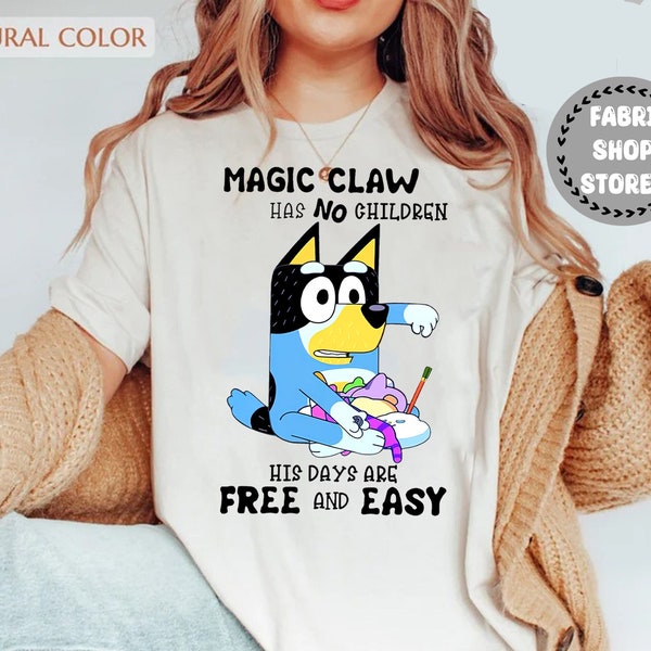 Bluey Shirt Dad Magic Claw - Etsy