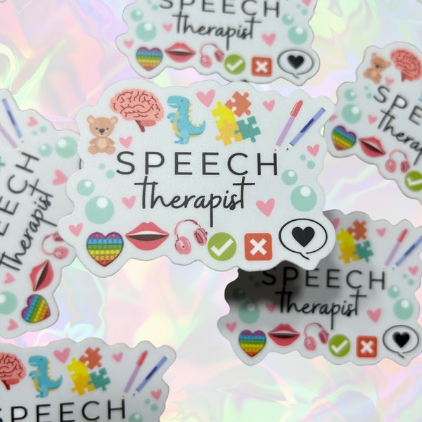 Speech Therapy Stickers - Etsy