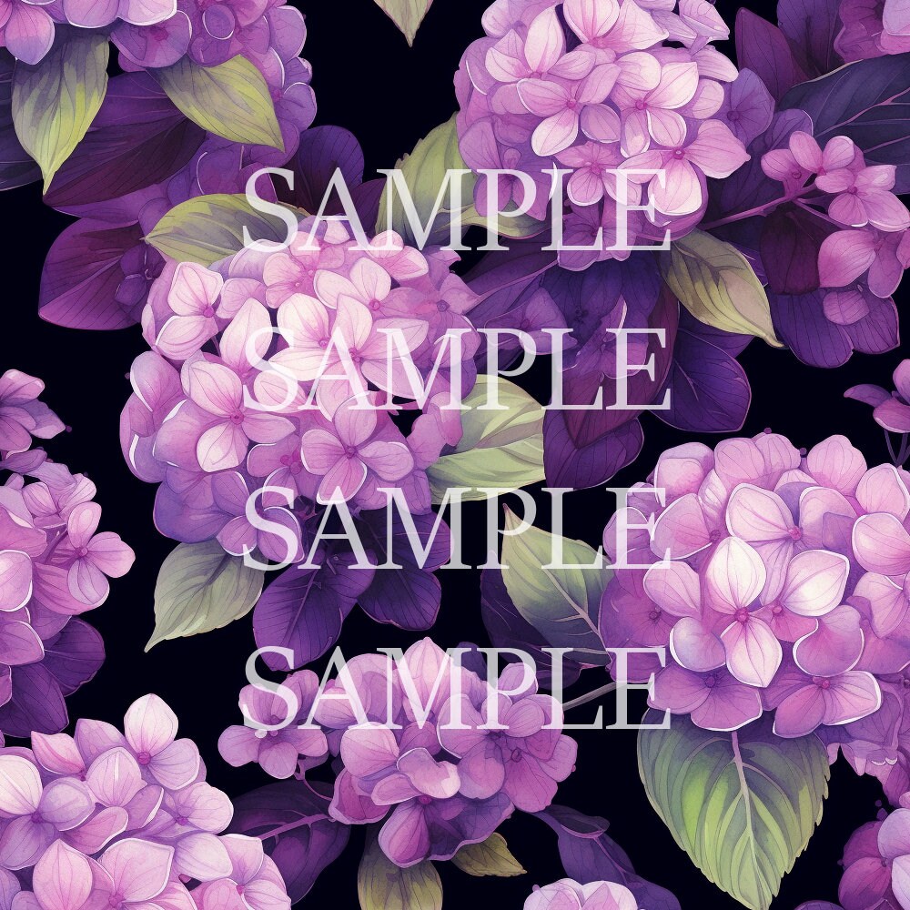 20 Seamless Digital Hydrangea Patterns - Etsy