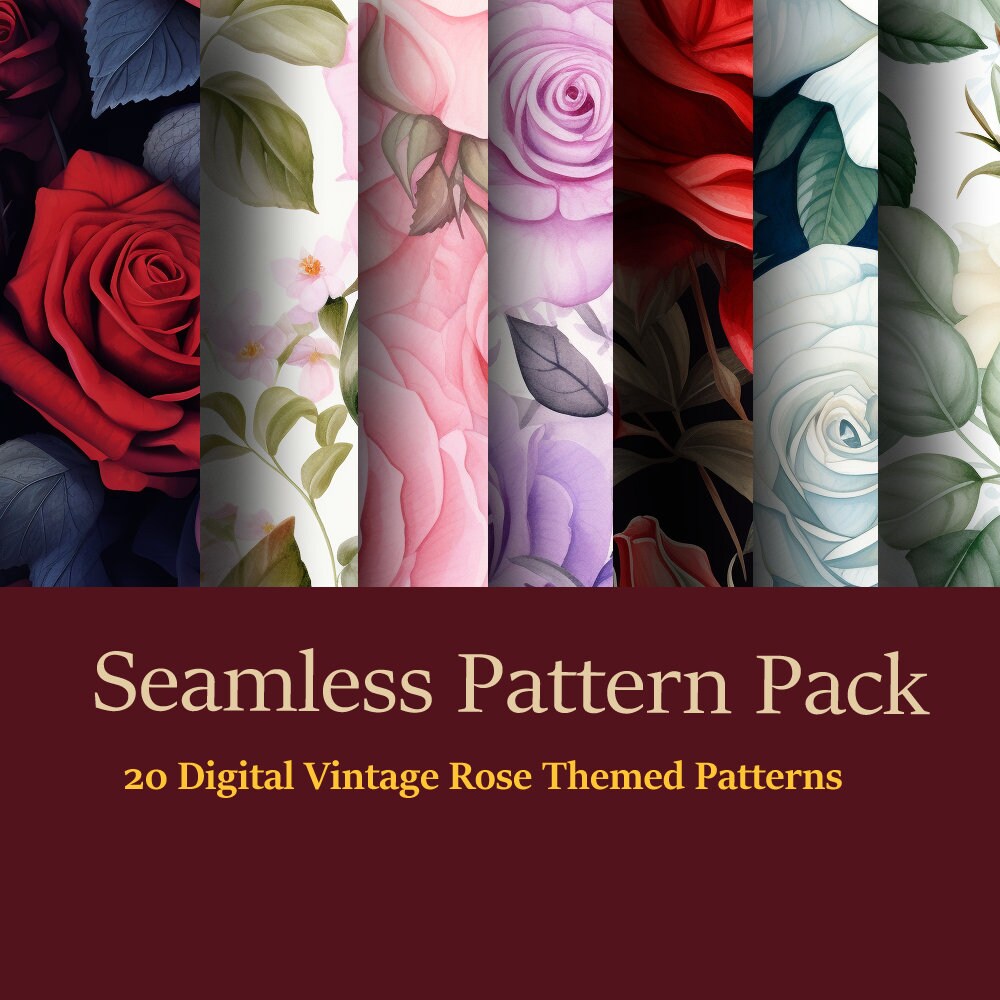 Vintage Roses Patterns