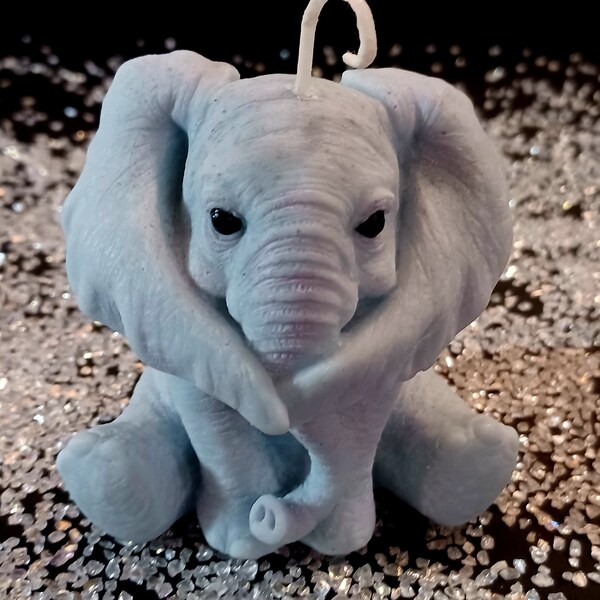 Elephant Candle - Etsy