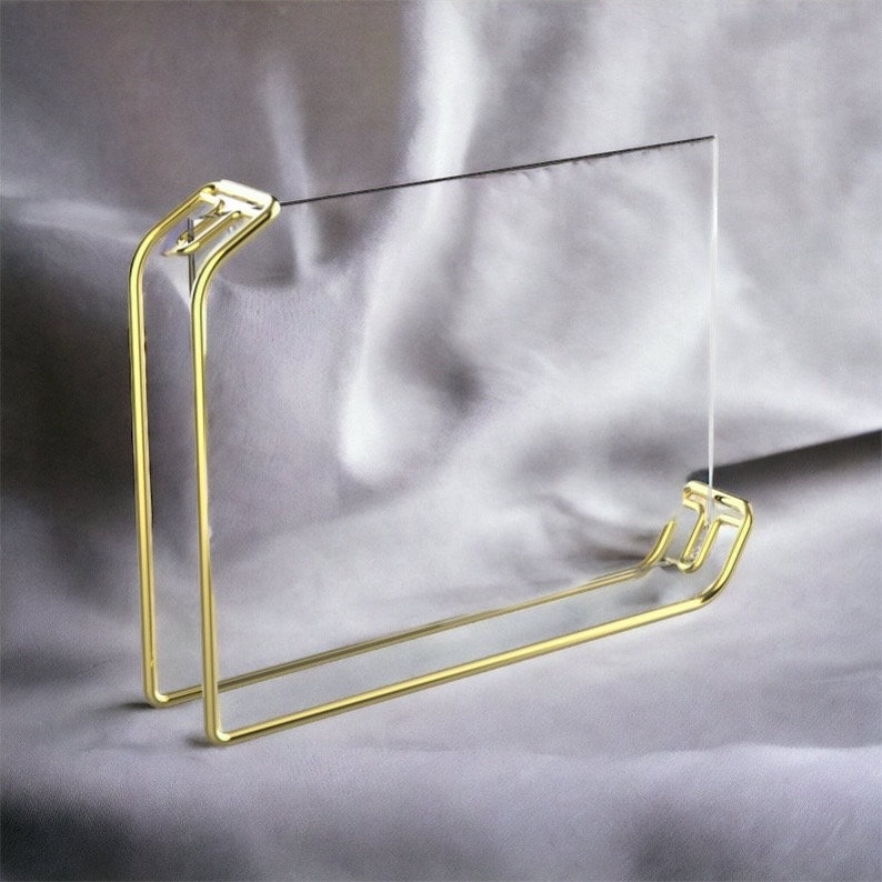 Nordic Style Photo Frame With Iron Stand Scandinavian Design Resin ...