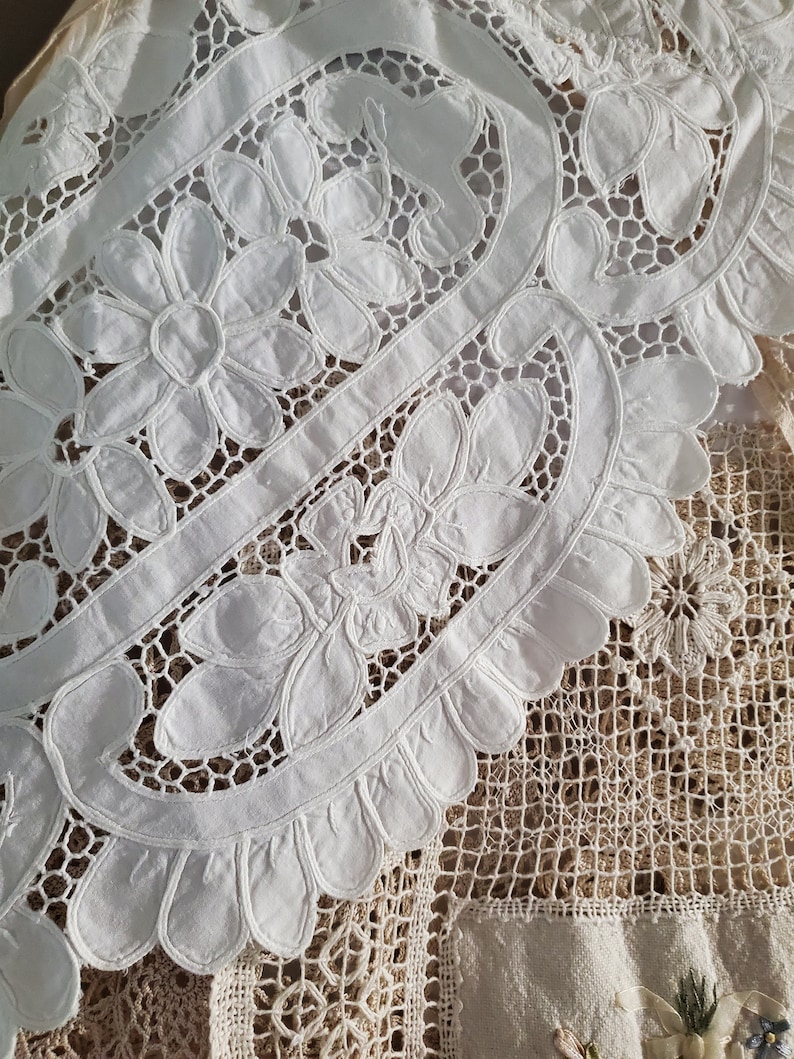 Stunning Unique Skirt/ Shabbychic Style Bohemian Bridal Skirt/ Vintage ...