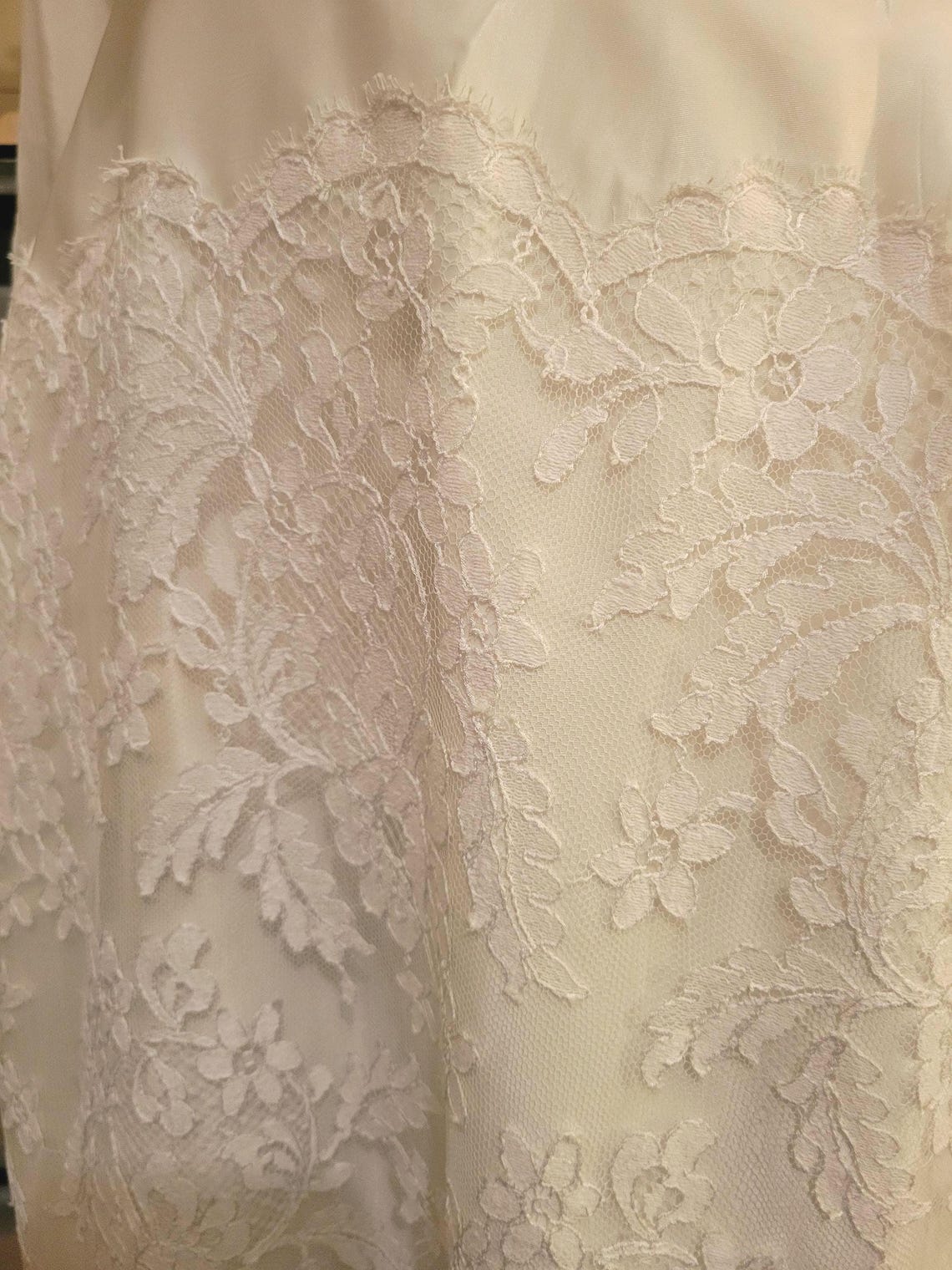 Authentic 1950's Restored Wedding Dress/antique Wedding Dress/hand ...