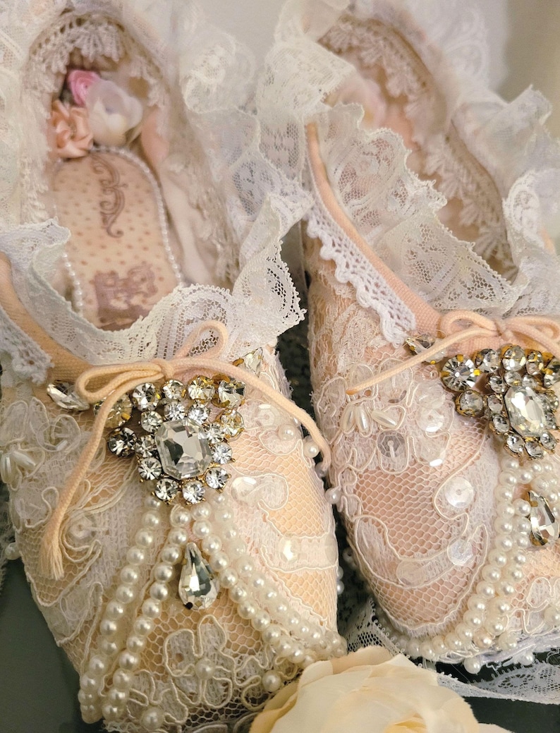Ornamental Vintage Point Shoes/hanging Decorative Ballet Shoes. - Etsy