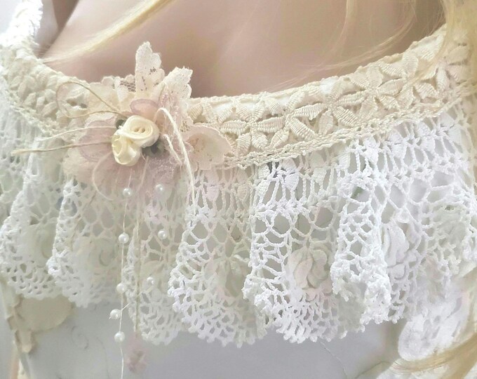 Designer Gown/one-of-a-kind Unique Lace Dress/ Alternative Wedding ...
