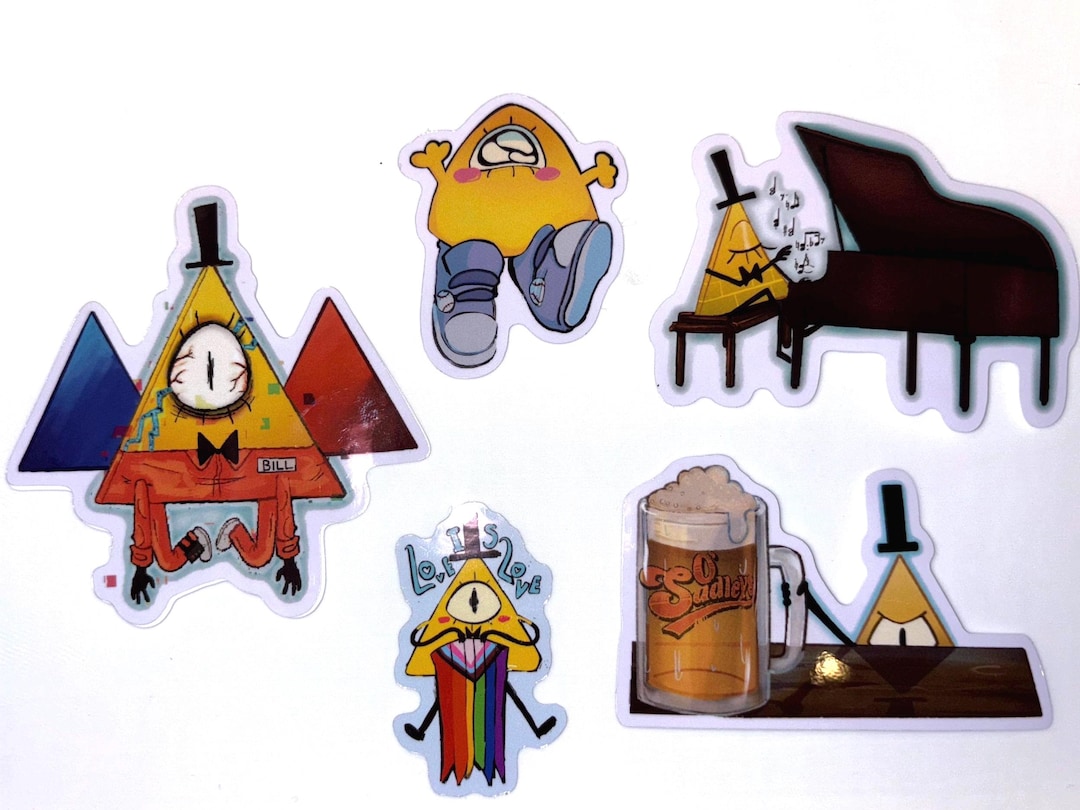Bill Cipher Stickers - Etsy