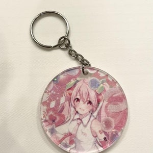 Customizable Character Acrylic Keychains - Etsy