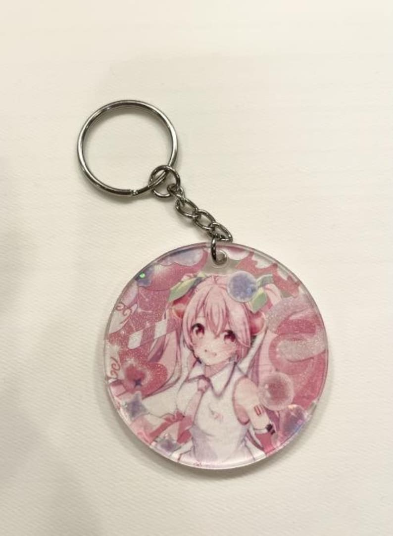 Customizable Character Acrylic Keychains - Etsy