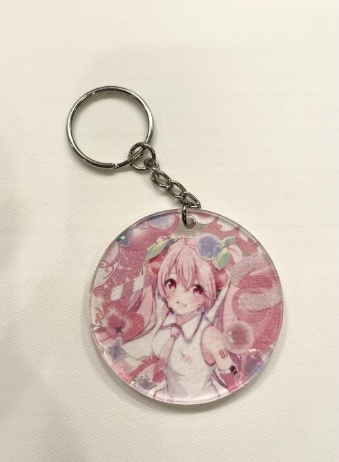 Customizable Character Acrylic Keychains - Etsy