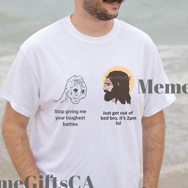 Meme Jesus Shirt - Etsy