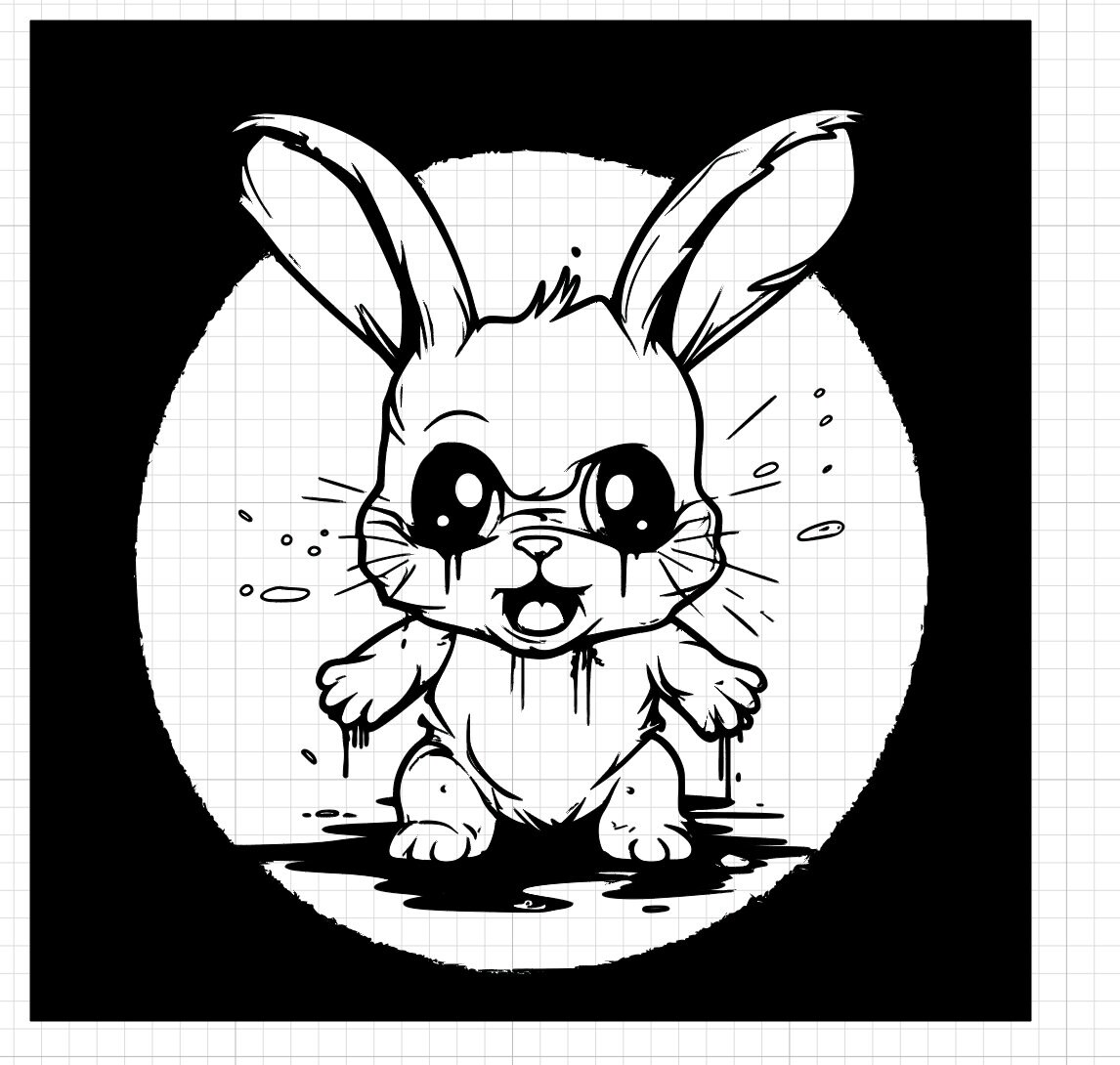 Cute Zombie Bunny Bundle - Etsy