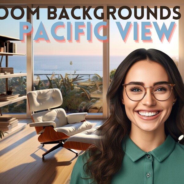 Zoom Background Ocean View - Etsy