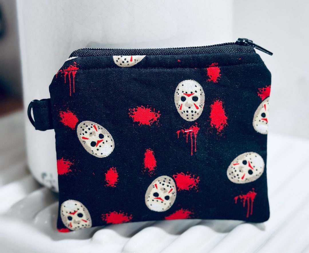 Horror Wallet Jason Wallet Horror Coin Purse Jason Coin - Etsy
