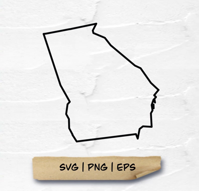 Georgia Outline SVG , Hand Lettered SVG, Georgia Svg , Georgia Png ...