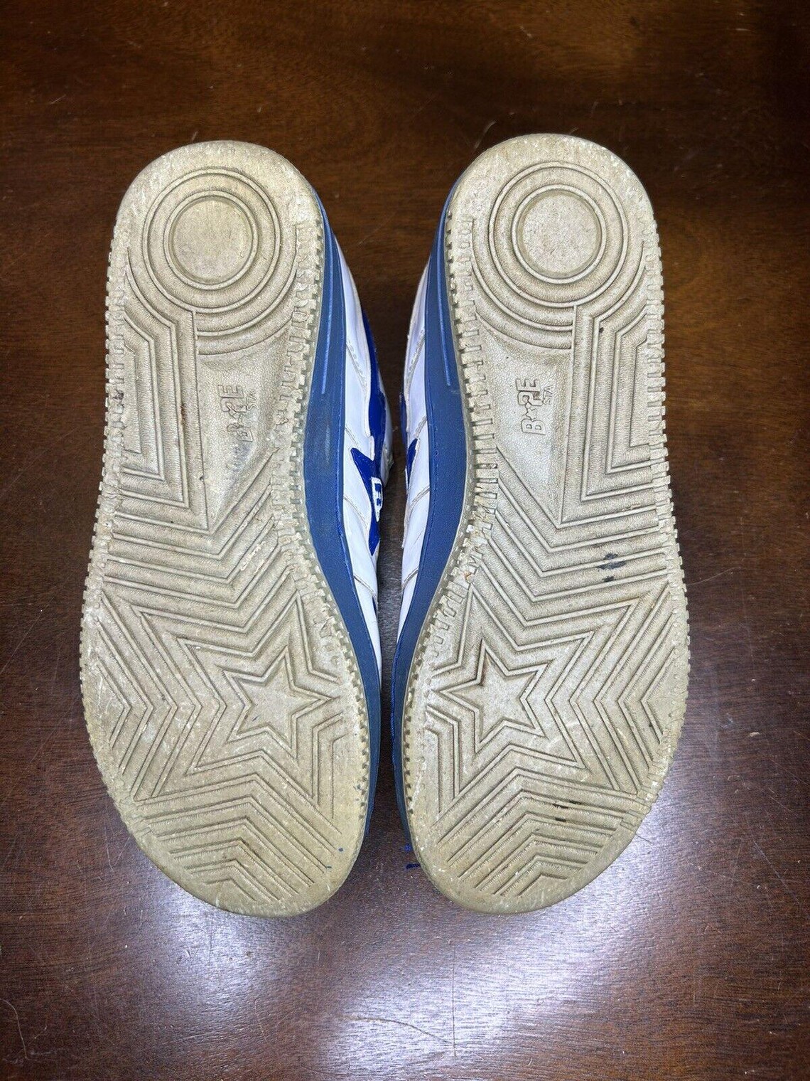 Vintage Y2K Bapestas Trapstar Foot Soldier Bape Sneakers Size 10US Rare ...