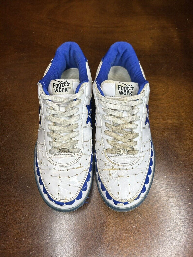 Vintage Y2K Bapestas Trapstar Foot Soldier Bape Sneakers Size 10US Rare ...