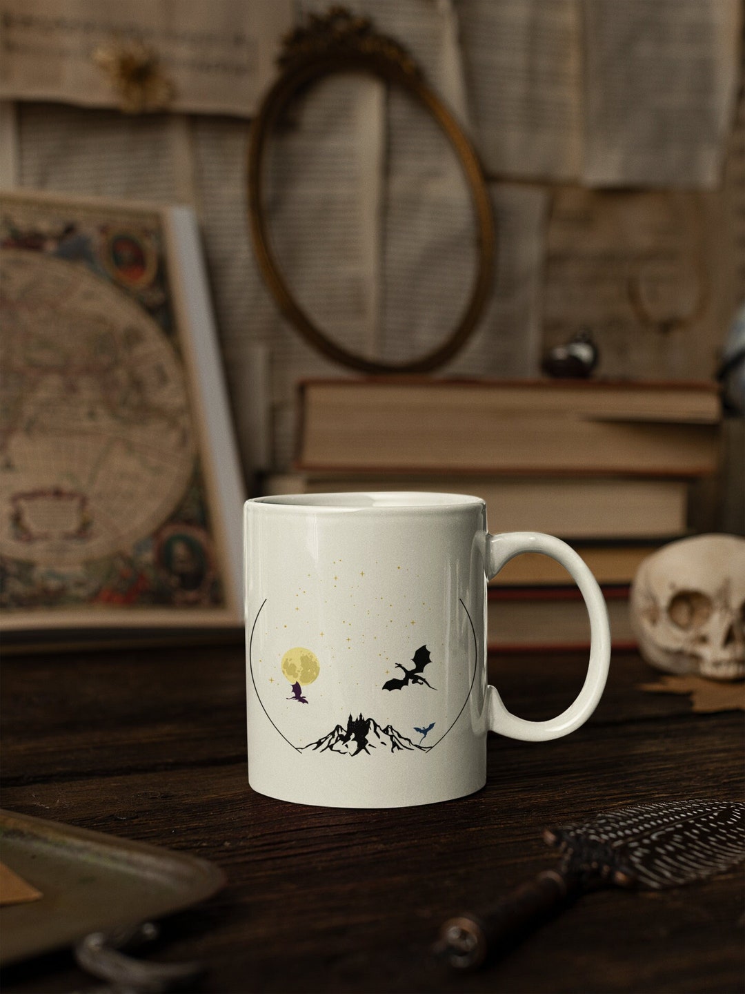 Fourth Wing Mug | Embrace the Magic of the Empyrean Series - Etsy