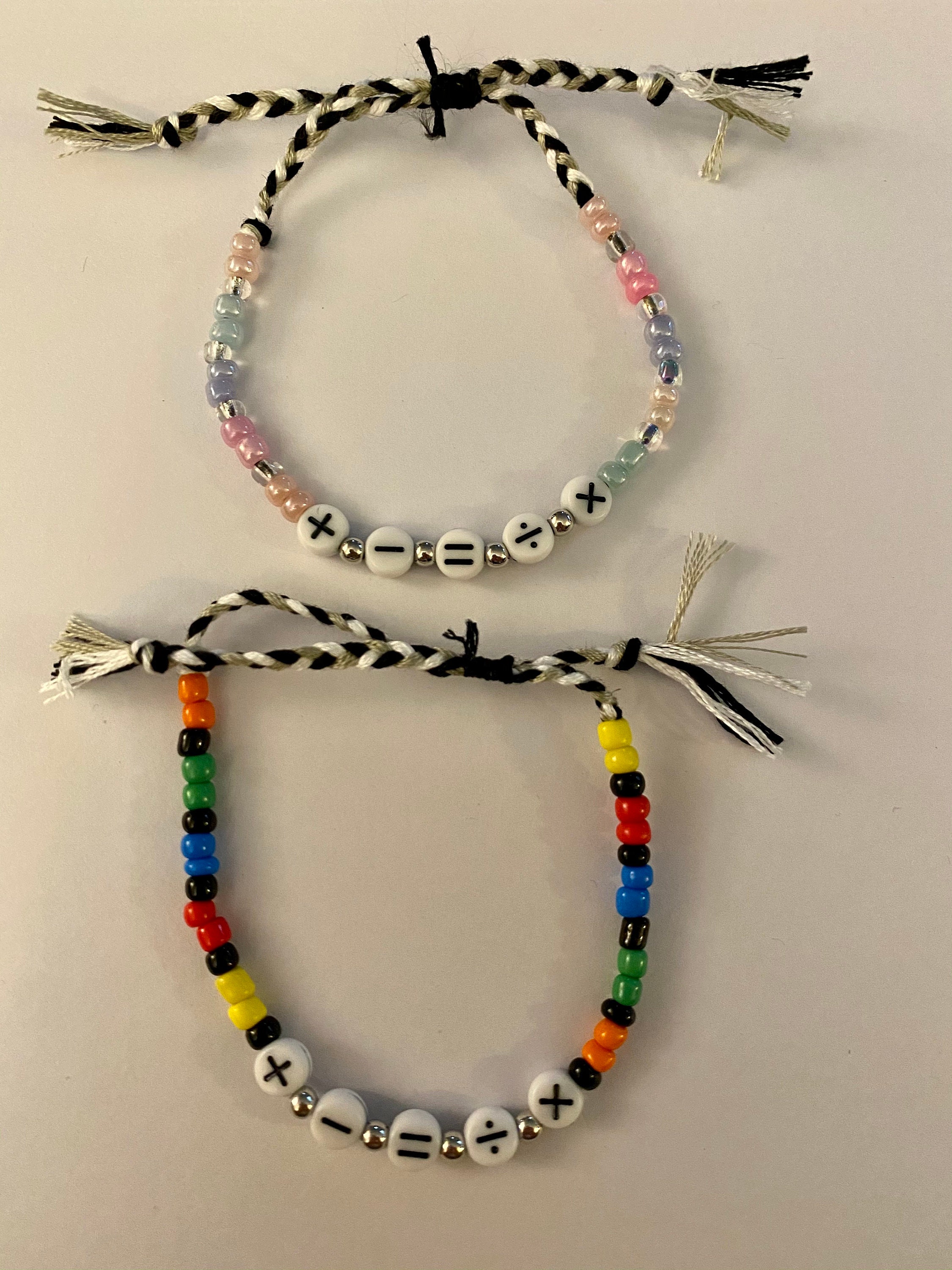 Ed Sheeran Mathematics, Math Symbol Bracelet. Adjustable and ...