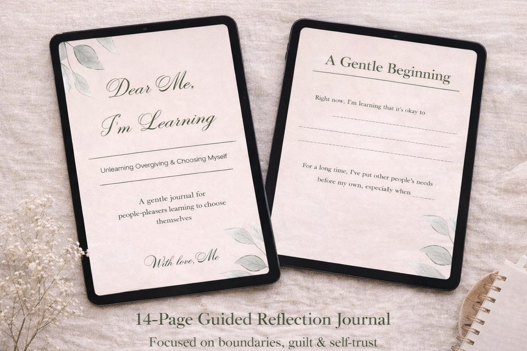 Digital Self-reflection Journal - Etsy