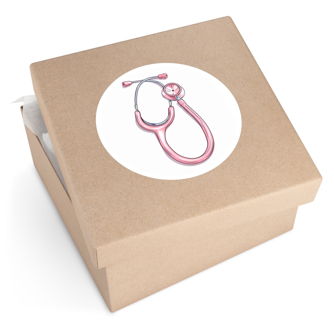Pink Stethoscope Sticker - Etsy