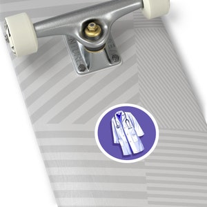 Doctor's Coat Sticker - Etsy