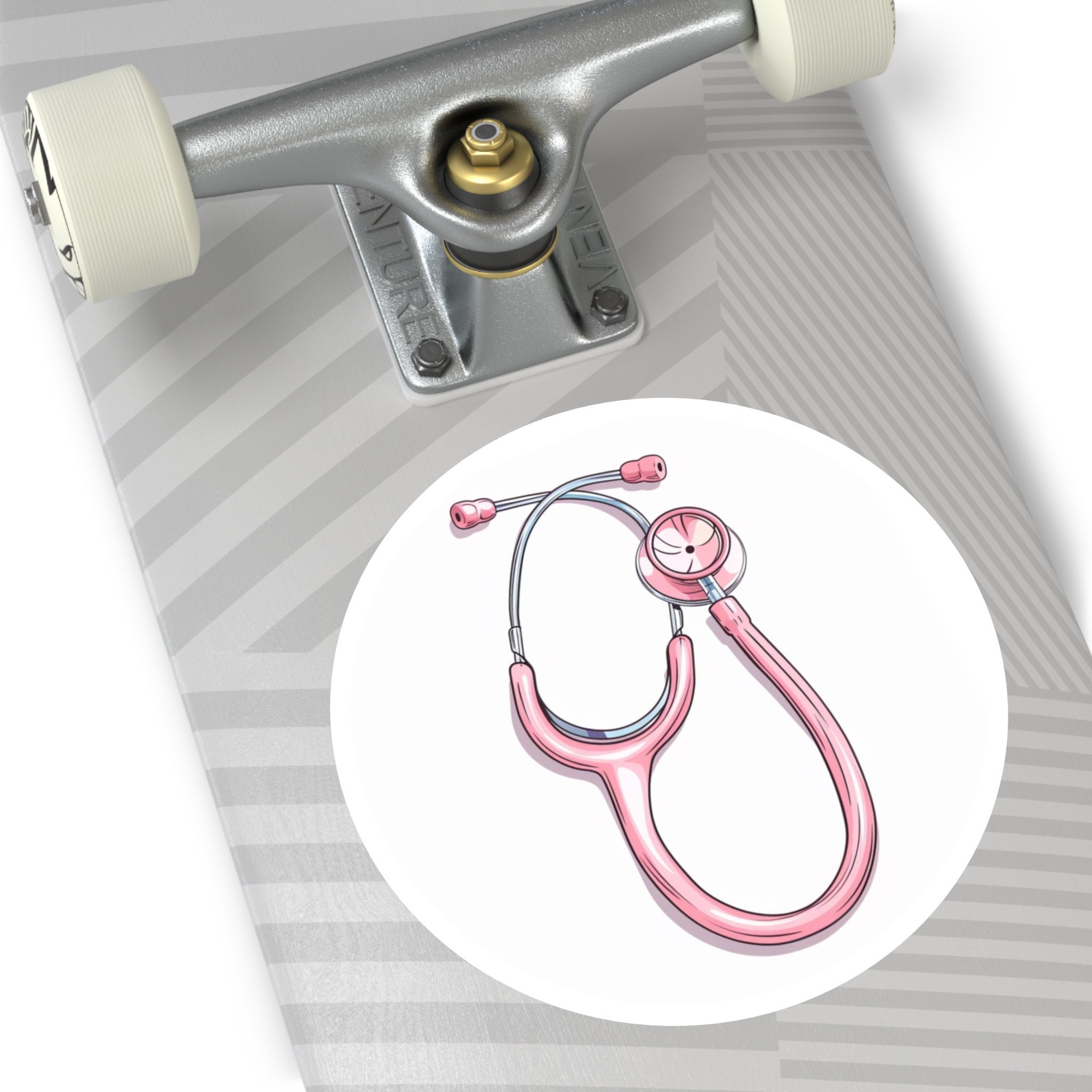 Pink Stethoscope Sticker - Etsy