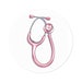 Pink Stethoscope Sticker - Etsy