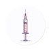Pink Syringe Sticker - Etsy