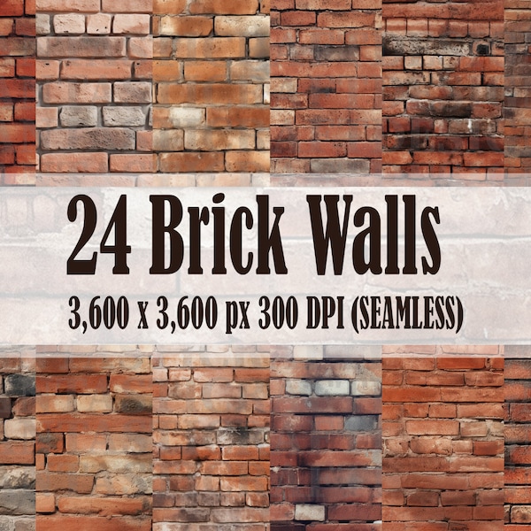 Brick Wrapping Paper - Etsy