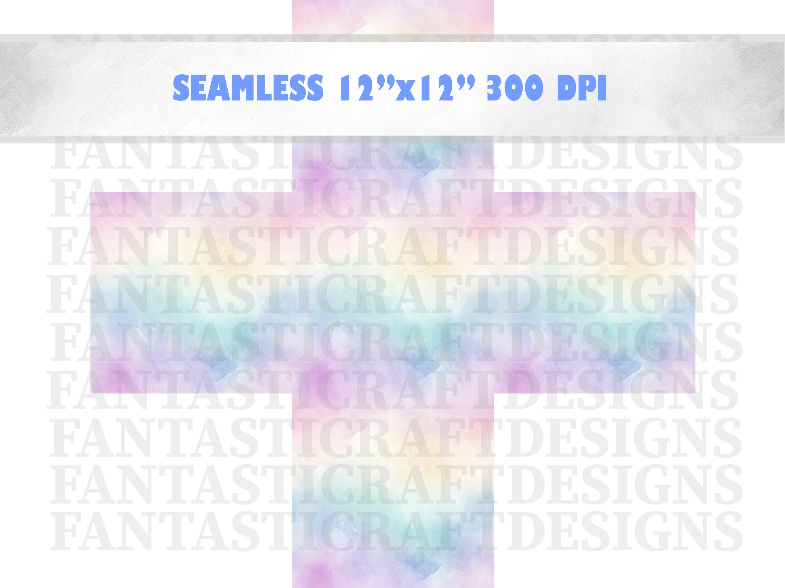 16 Pastel Watercolor Digital Paper Gradients Ombre Pack Seamless Soft ...