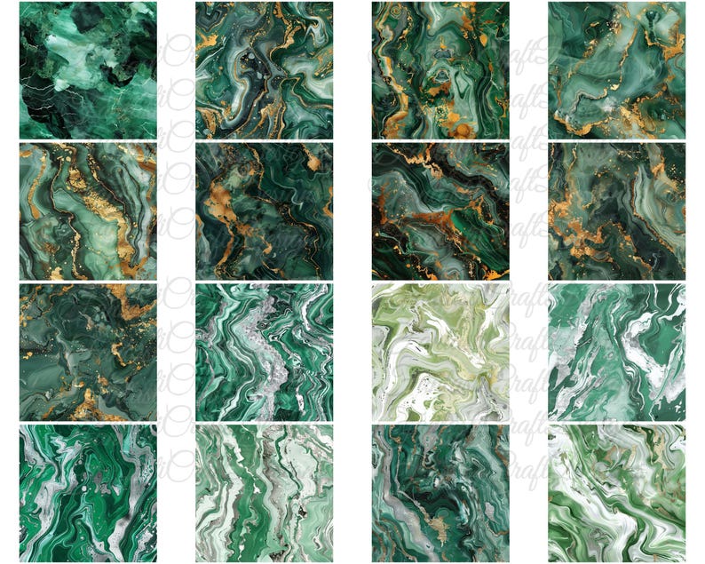 Marble Digital Paper 750 Pack Seamless Marble Digital Paper Patterns ...