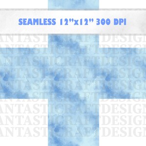 12 Pastel Watercolor Digital Paper Rainbow Pack Seamless Soft Tones ...