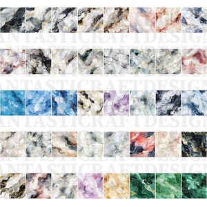 150 Marble Digital Paper Pack Seamless Patterns Backgrounds Scrapbooks ...