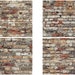 Old Brick Wall Digital Paper Texture 16 Pack Seamless Different ...