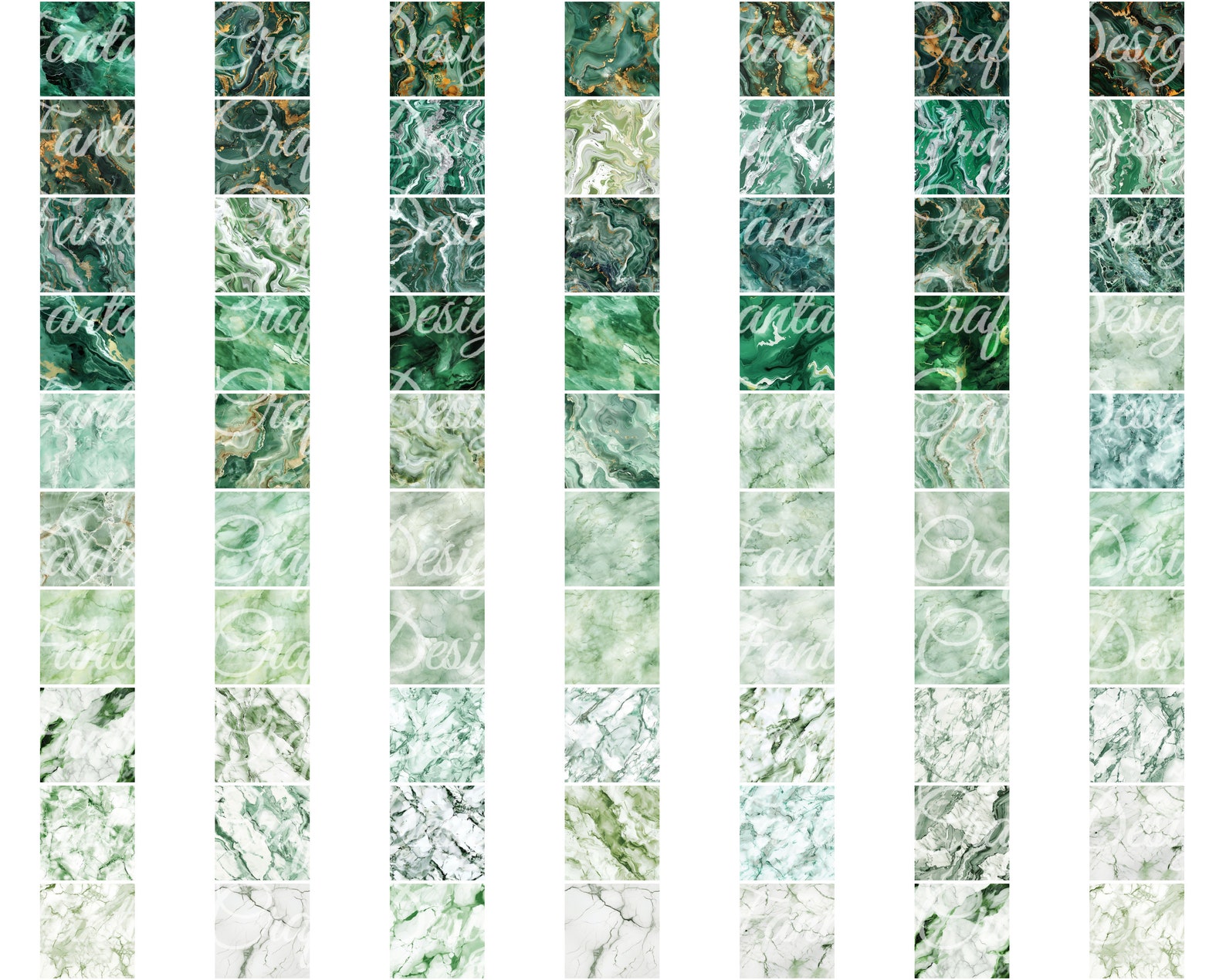 Green Marble Digital Paper 70 Pack Green Lime Marble Seamless Patterns ...