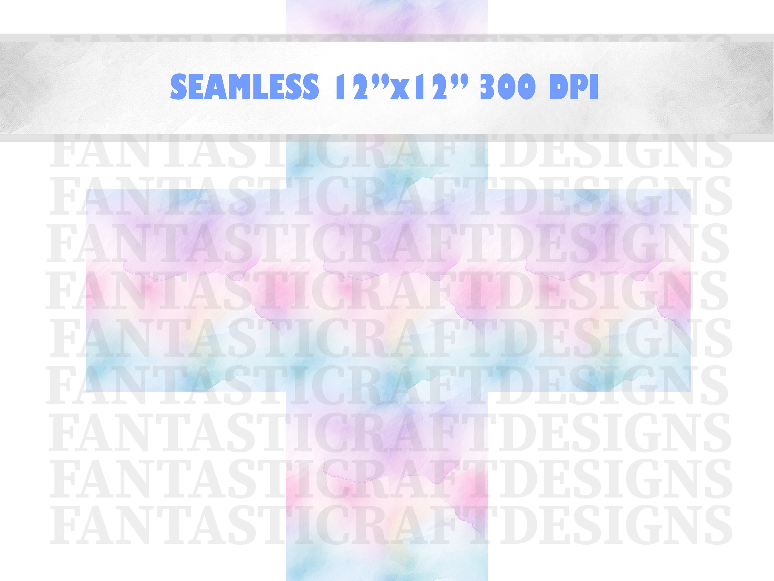 16 Pastel Watercolor Digital Paper Gradients Ombre Pack Seamless Soft ...