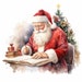 24 Santa Claus Christmas Clipart Pack JPG Digital Download 300 DPI ...