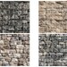 25 Stone Wall Digital Paper Pack Seamless Cobblestone Rustic Brick ...