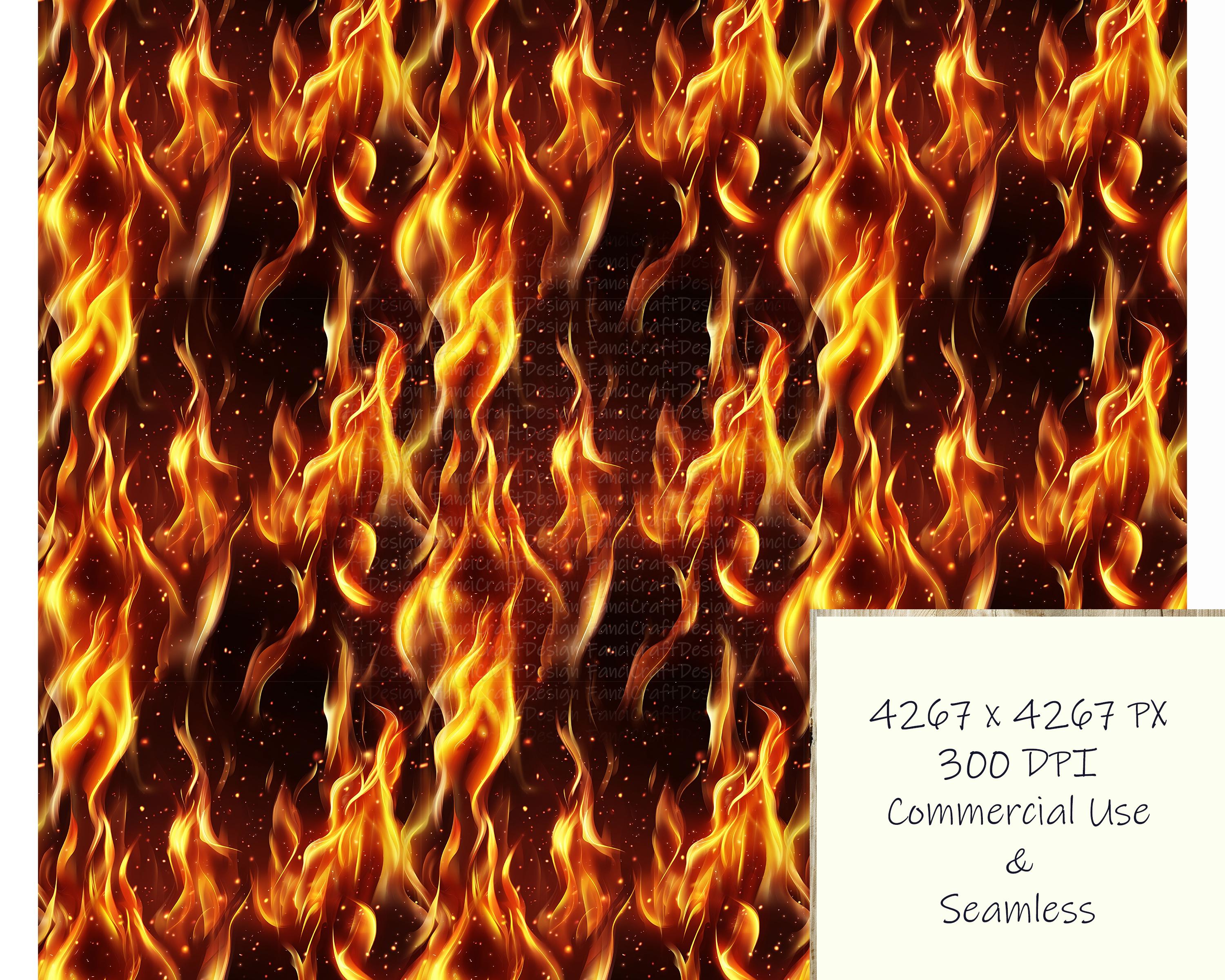 Fire Digital Paper Flames Texture 18 Flame Pack Patterns Background ...