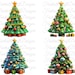 28 3D Christmas Clipart Pack Winter PNG Digital Download 300 DPI ...