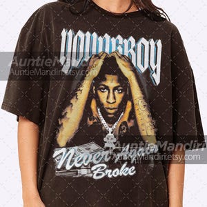 Limited NBA Youngboy Never Broke Again T-shirt - Unisex Softstyle Tee ...