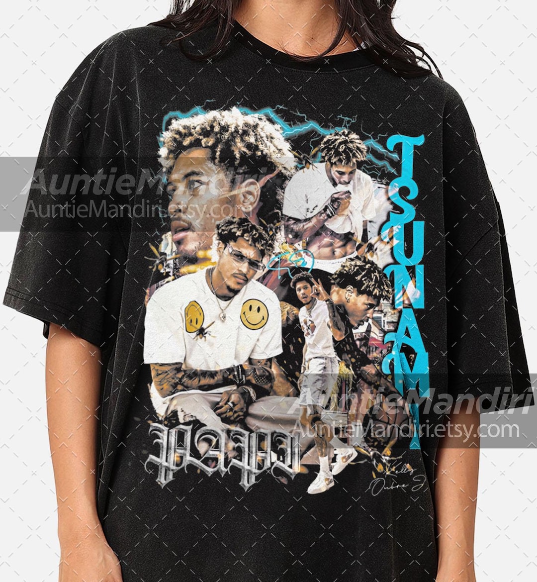 Limited Kelly Oubre Jr Papi Tsunami T-shirt, Golden State Warriors Tee ...