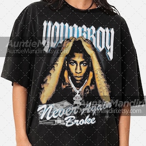 Limited NBA Youngboy Never Broke Again T-shirt - Unisex Softstyle Tee ...