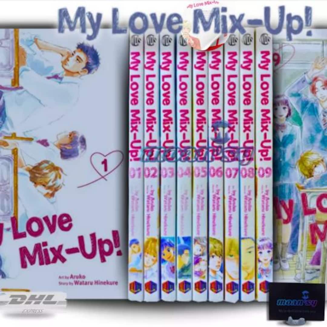 My Love Mix Up! Manga Vol 1-9 English Full Set Comic New by Wataru Hinekure DHL Express - Etsy